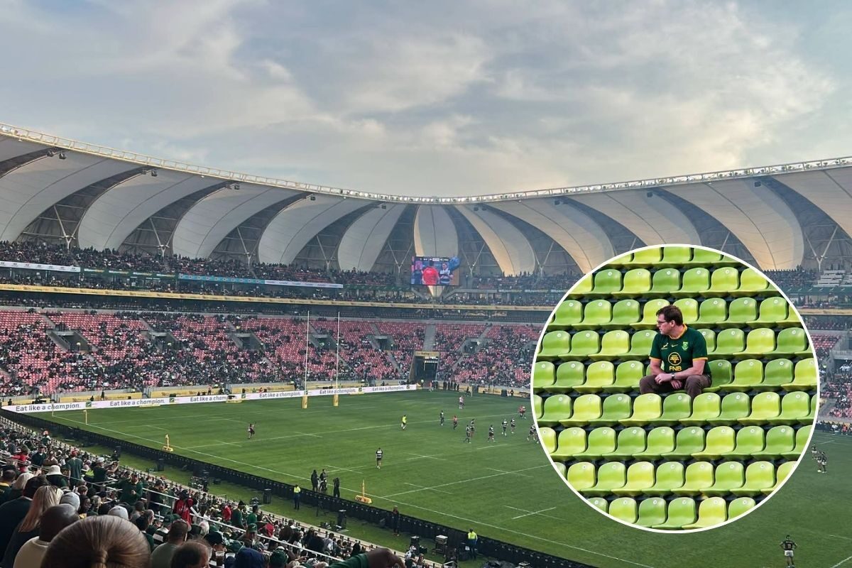 Springboks play at 'empty' stadium – fans blame 'greedy' ticket prices