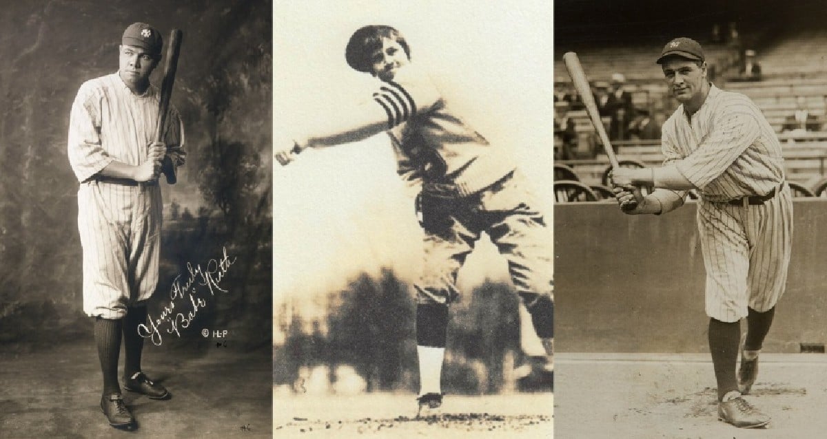 17-year-old Jackie Mitchell struck out Lou Gehrig and Babe Ruth on ...