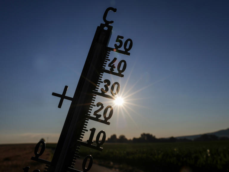 In Buchs AG und Delsberg JU klettern Temperaturen auf Höchststand