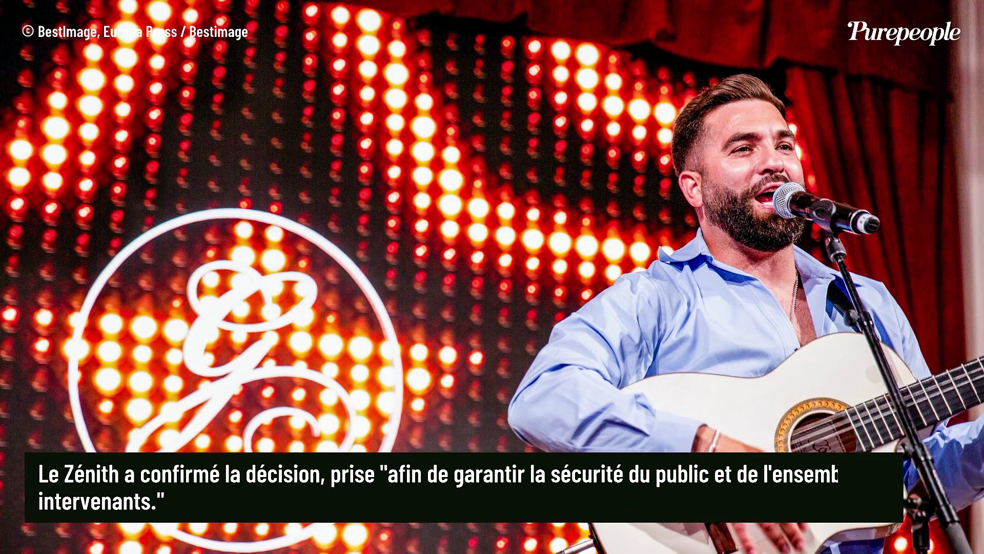 « Je suis désolé » : Kendji Girac contraint d'annuler son concert à la ...
