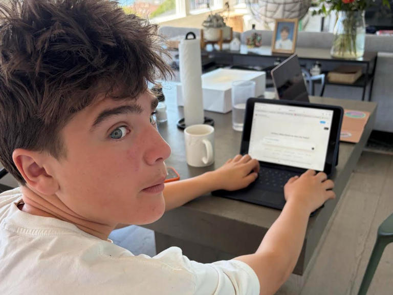 My teenage son is using AI to do his math homework. I'm now helping his ...
