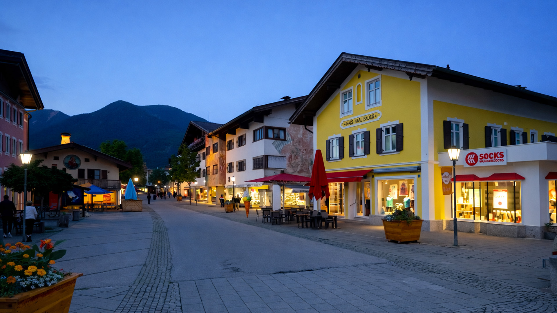 Discover Garmisch Partenkirchen Germany on a cozy evening walk (4K)