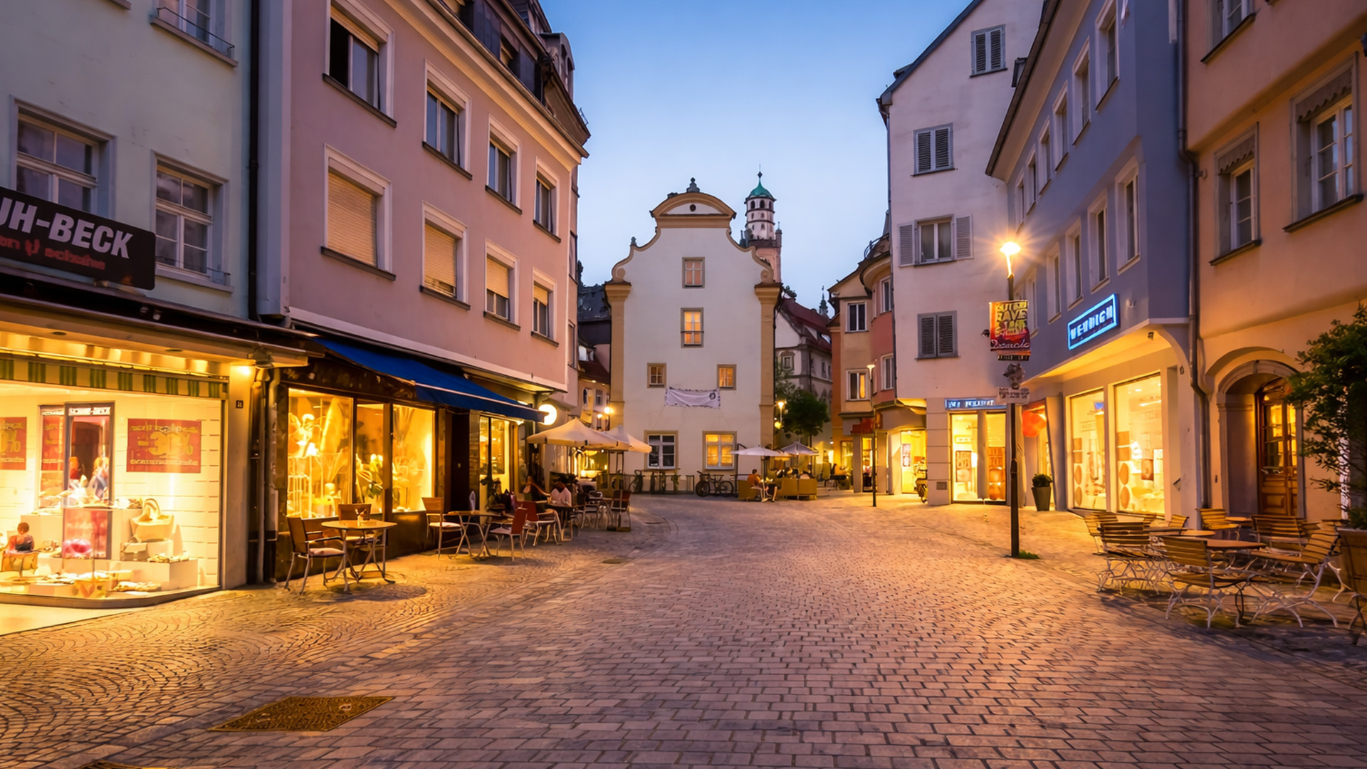 Discover Ravensburg Germany on a charming evening walk (4K)