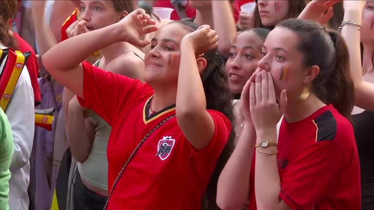 Belgium fans express disappointment after draw against Iran in World Cup