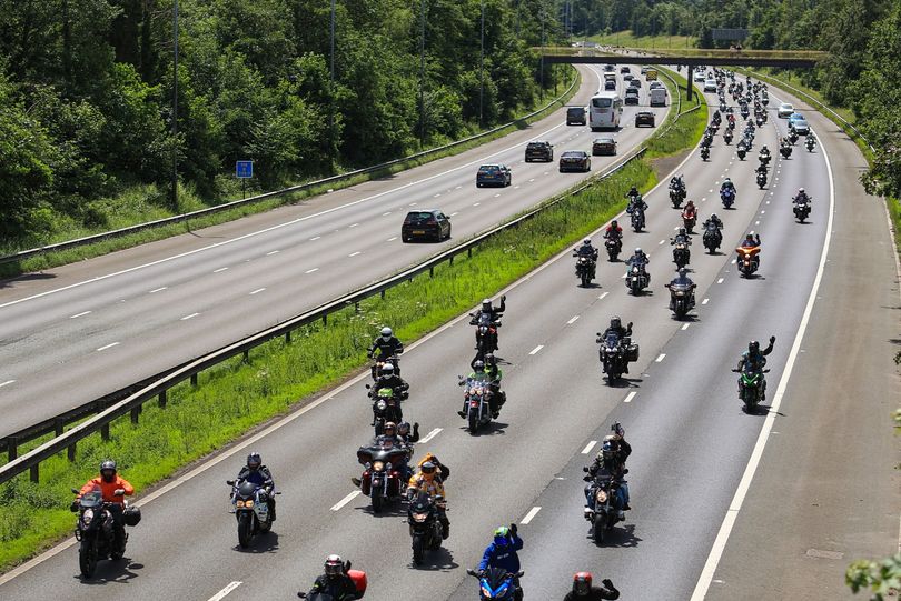 Dave Day in pictures as 10,000s of bikers ride 300 miles in memory of ...
