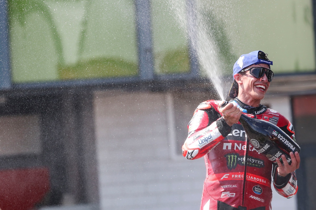 Márquez juge sa victoire à Brno « totalement inattendue
