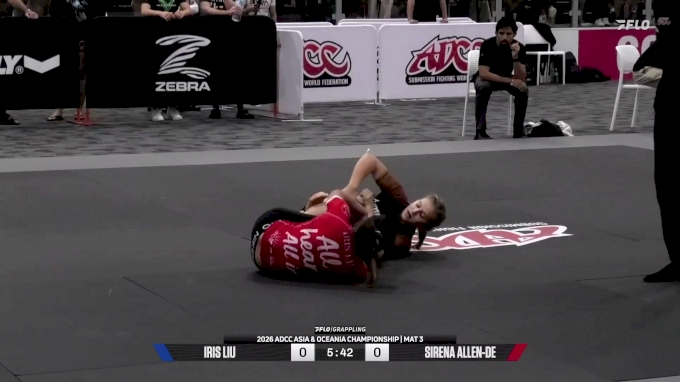 Sirena Allen-De vs Iris Liu 2026 ADCC Asia & Oceania Championship (2nd ...