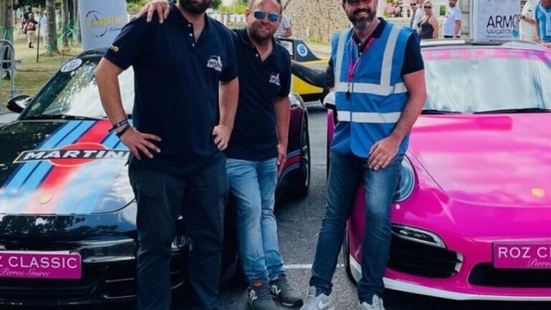 Spectaculaire sortie de route d'une Porsche à la Roz Classic de Perros ...