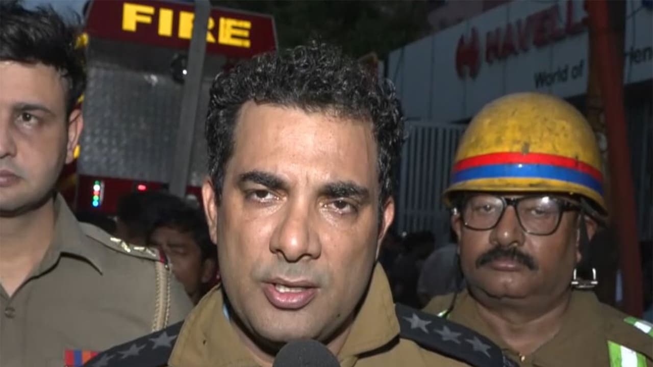 Noida fire: Blaze at electrical goods company, no casualties reported