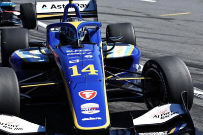 Dominant De Tullio wins Indy NXT Race 2 in one-lap shootout at Road America