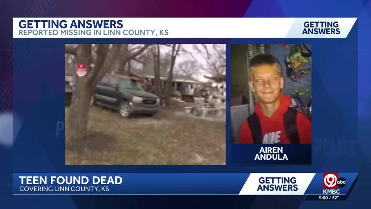 Linn County, Kansas, authorities say 13-year-old found dead after ...