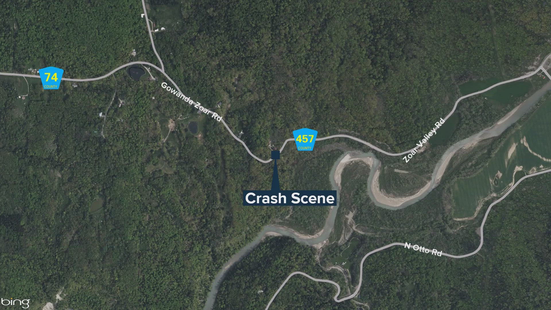 One dead in Collins motorcycle crash
