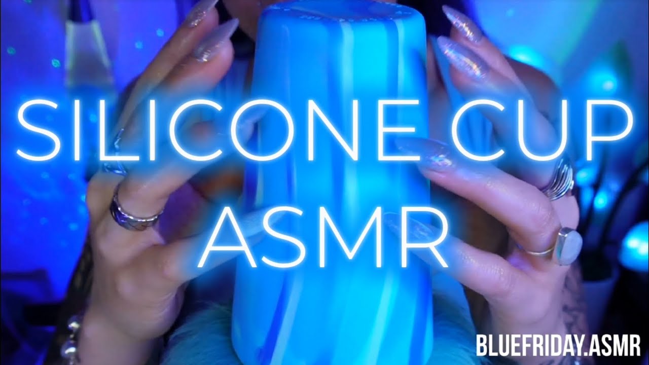 Silicone cup ASMR soft sounds