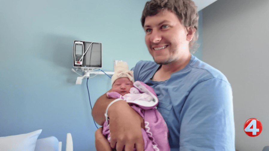 Father’s Day gift came wrapped in a blanket for local dad at Mercy ...