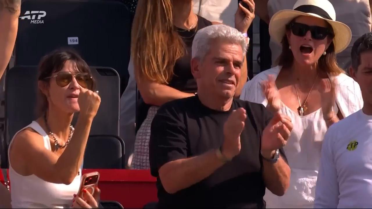 Emotional Cerundolo salutes father who took his first-ever flight to ...