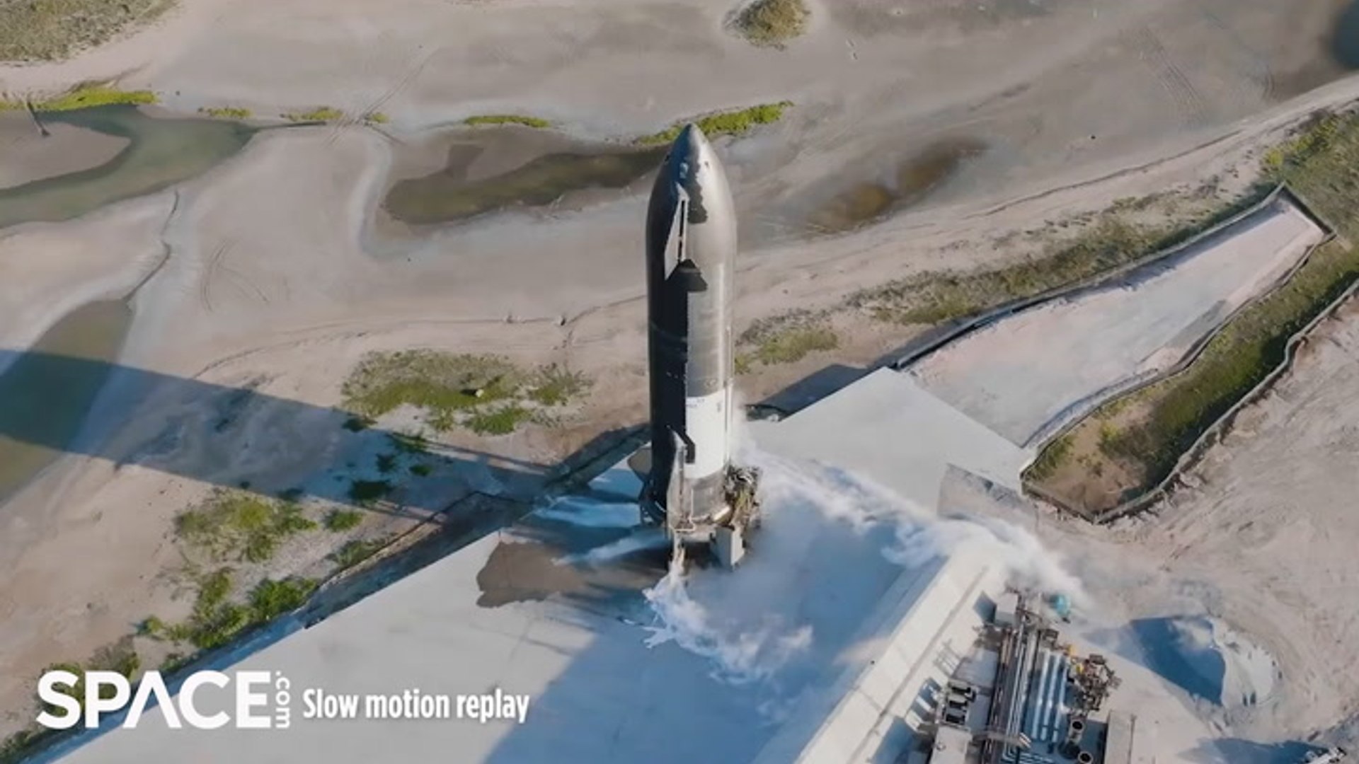 Watch SpaceX Starship 25 static fire tests in real time and slow-mo