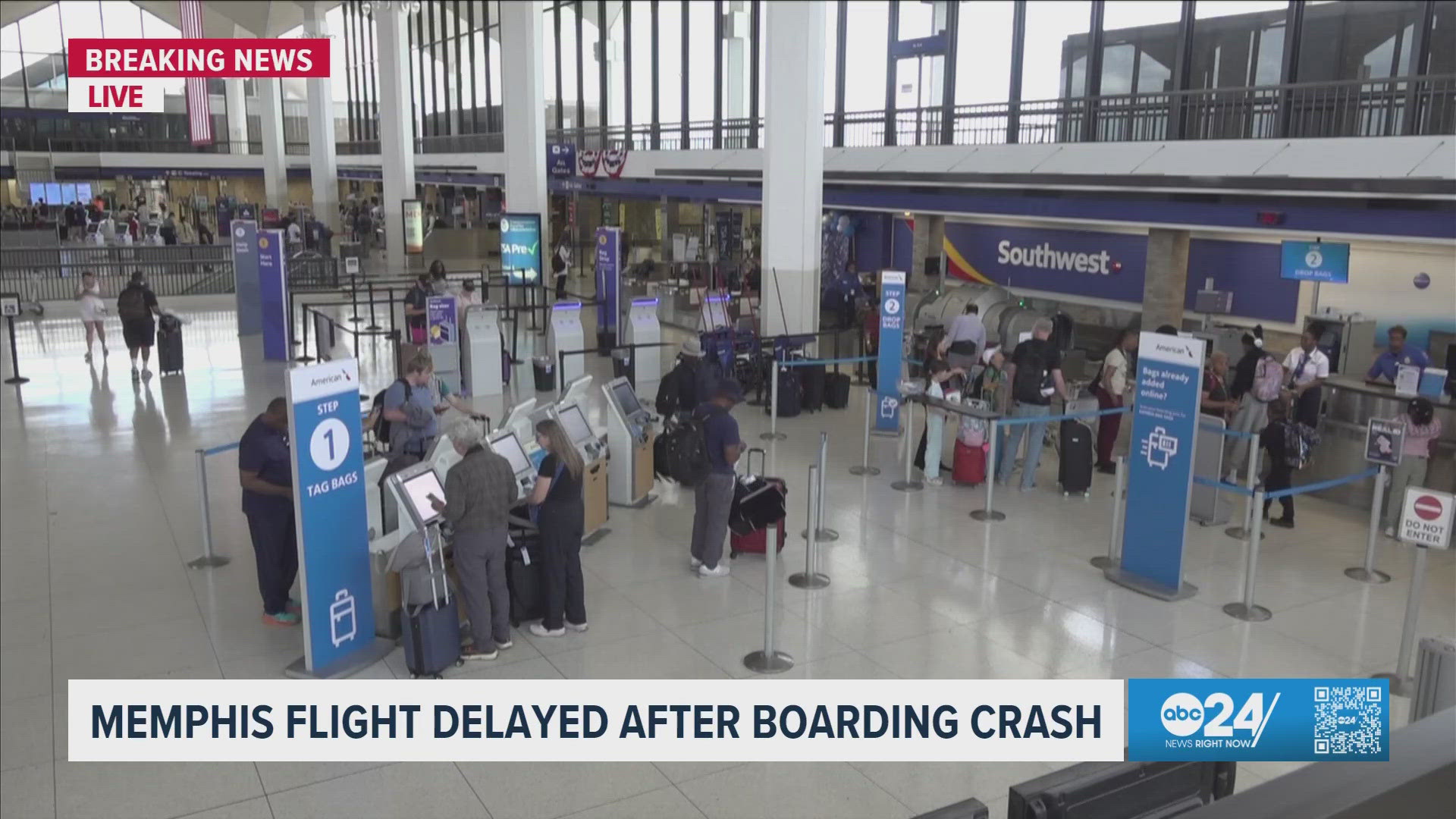 Ground vehicle crashes into Southwest Airlines plane at Memphis ...