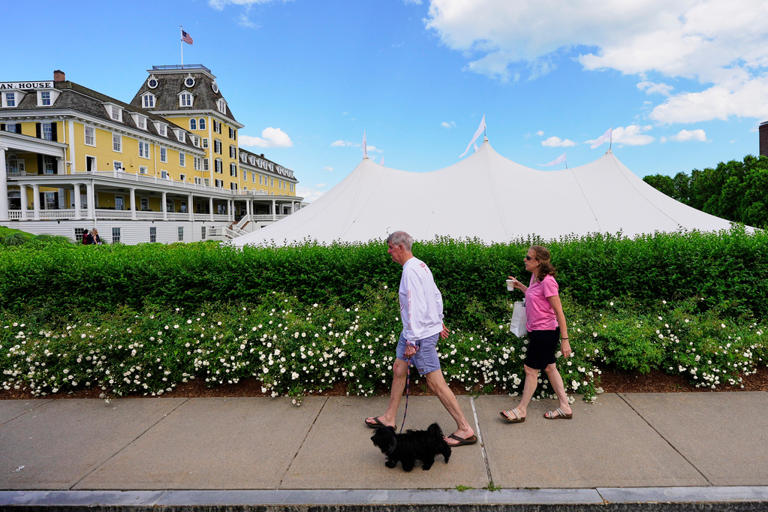 In Taylor Swift’s beach town, every clue becomes a wedding rumor