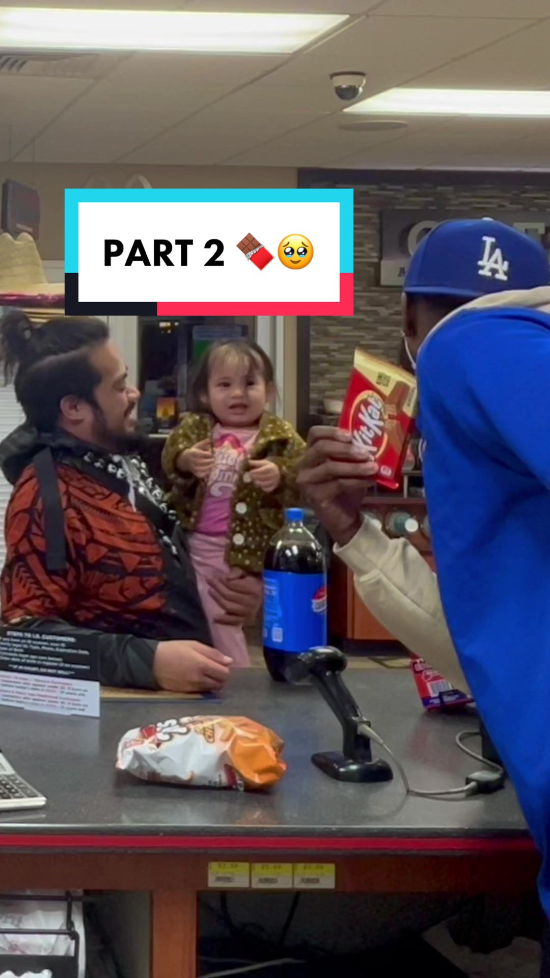 Cashier finally gives my toddler the candy she wanted