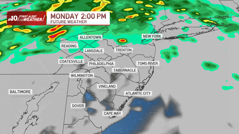 First alert: Severe storm risk for Monday PM