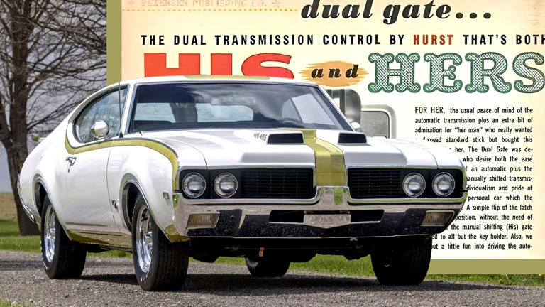 The 1969 Hurst/Olds had a ‘his and hers’ shifter, and yes, it means ...
