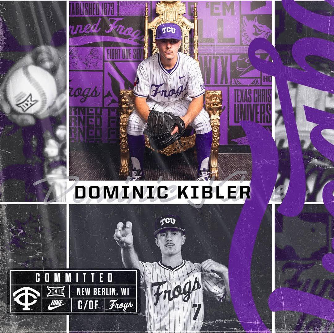 Baseball: UW-Milwaukee C/OF Dominic Kibler commits to TCU