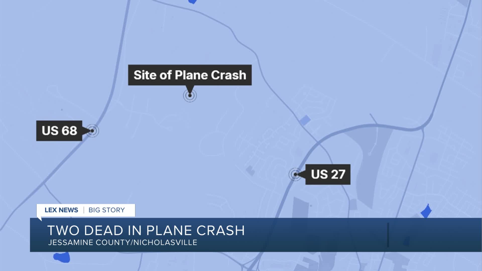 Two dead in Nicholasville plane crash