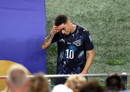 First red card for covering mouth in World Cup