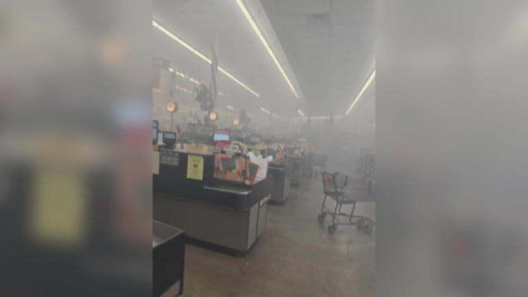 Witnesses: Smoke near the entrance of Market Street in Odessa