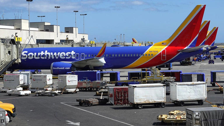 Southwest jet struck by ground equipment vehicle at Memphis airport