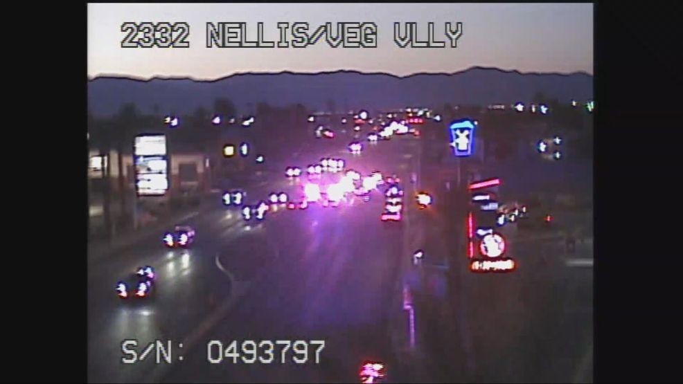 Three arrested after police pursuit ends in PIT maneuver on Nellis ...