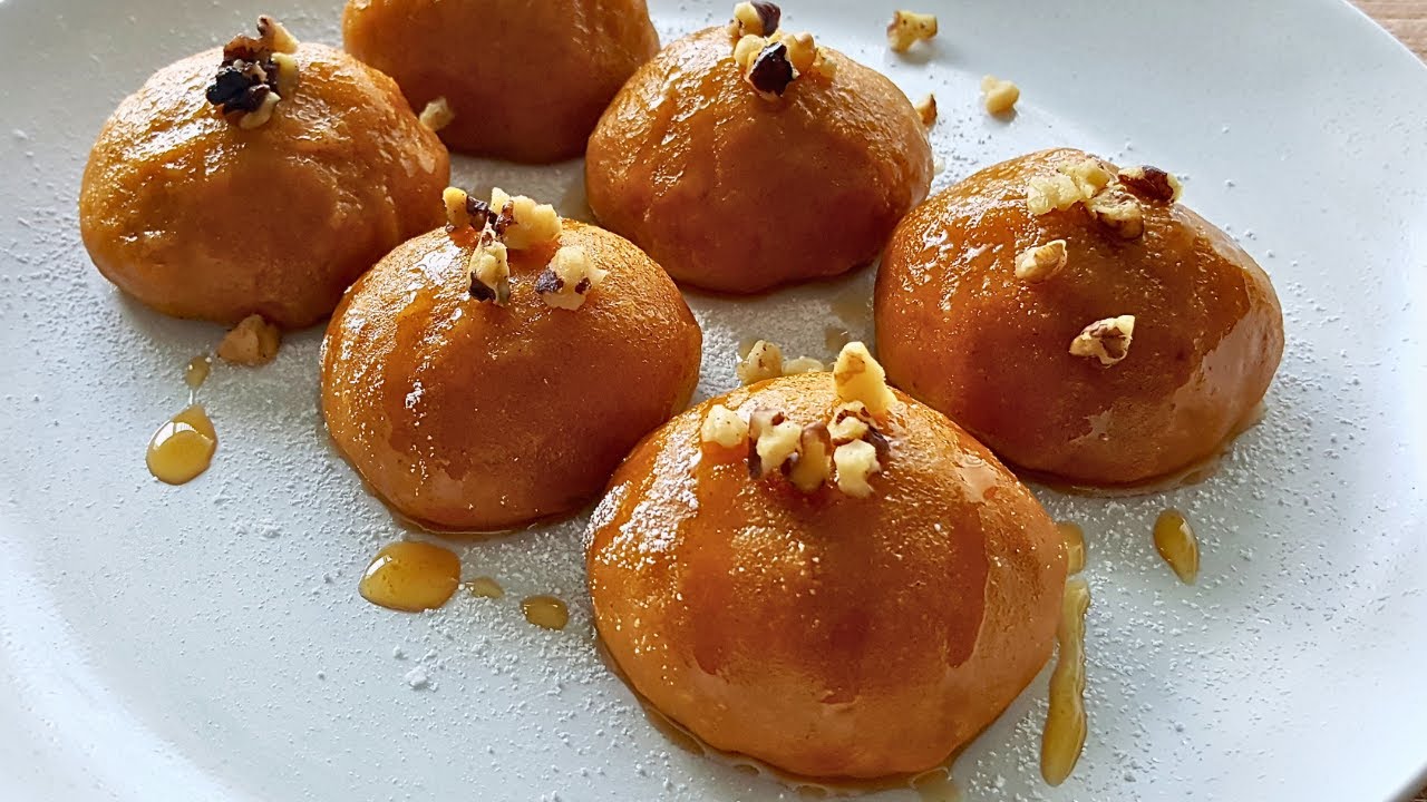 Easy pumpkin mochi in minutes! Microwave pumpkin rice cake recipe