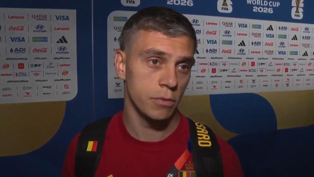 'Disappointed that we didn't win' - Trossard on 10-man Belgium's ...