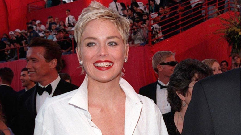 Sharon Stone's most talked-about look of the '90s is now a high-low ...