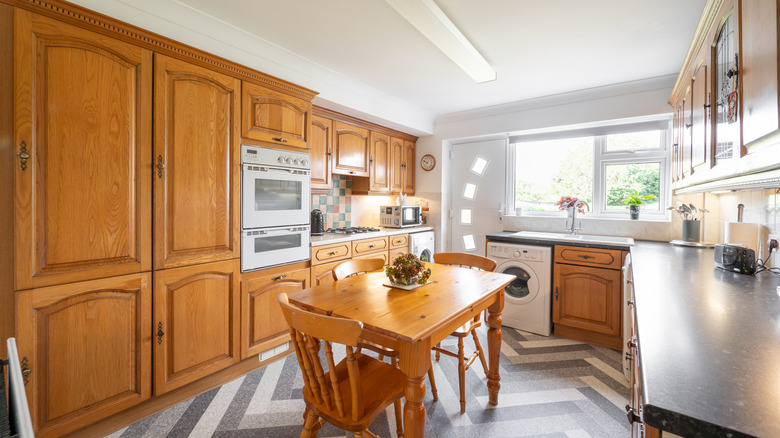 The TikTok hack to brilliantly give outdated oak cabinets a modern refresh