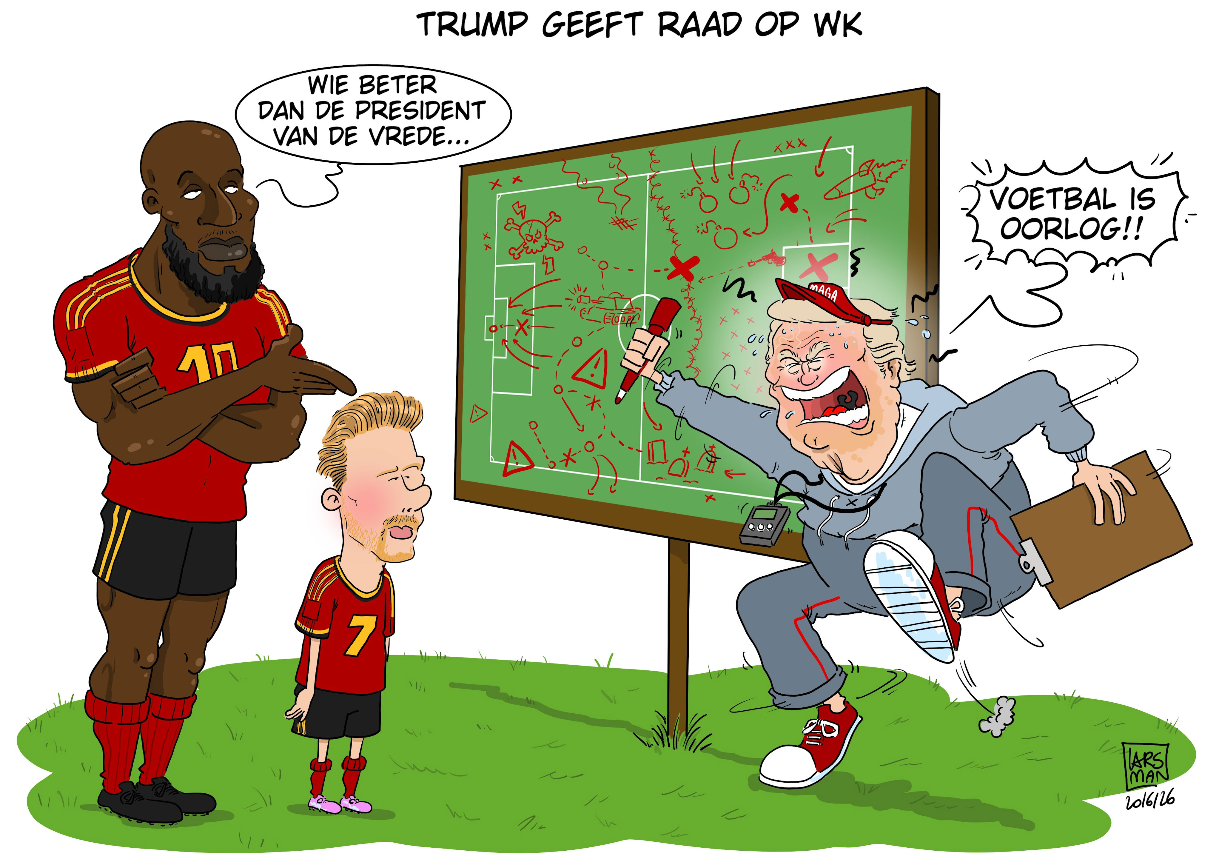 De Rode Duivels zijn over hun hoogtepunt