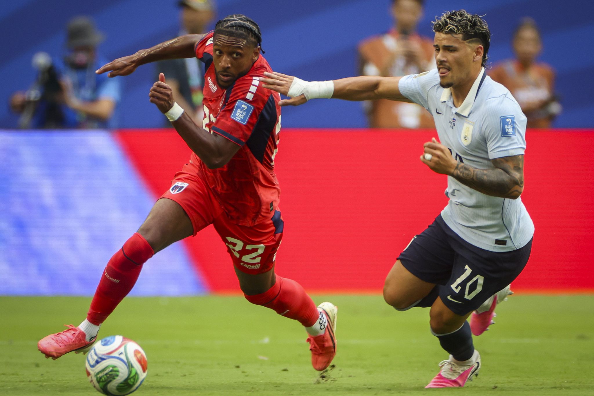 Cape Verde score maiden World Cup goal as they hold Uruguay to draw