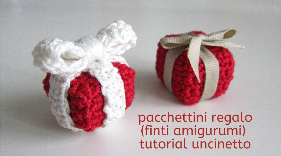 Tutorial pacchettini regalo a crochet creative handmade gift ideas