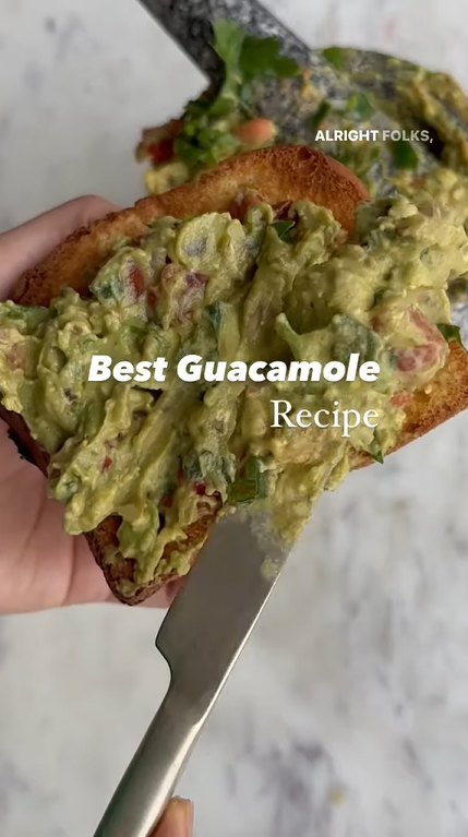 Best guacamole recipe 🥑🔥 creamy, fresh & easy homemade dip 😋🌿