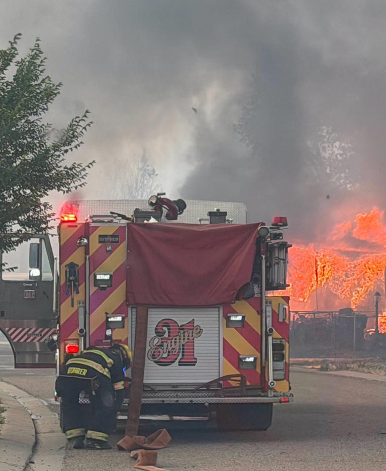 Colorado City fire 'under control' after burning several structures