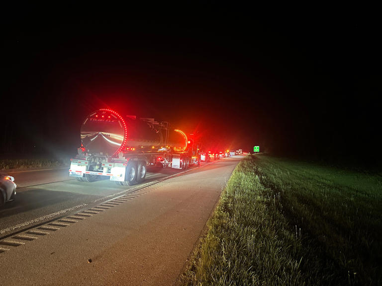 Traffic update: Four-vehicle pileup on I-165