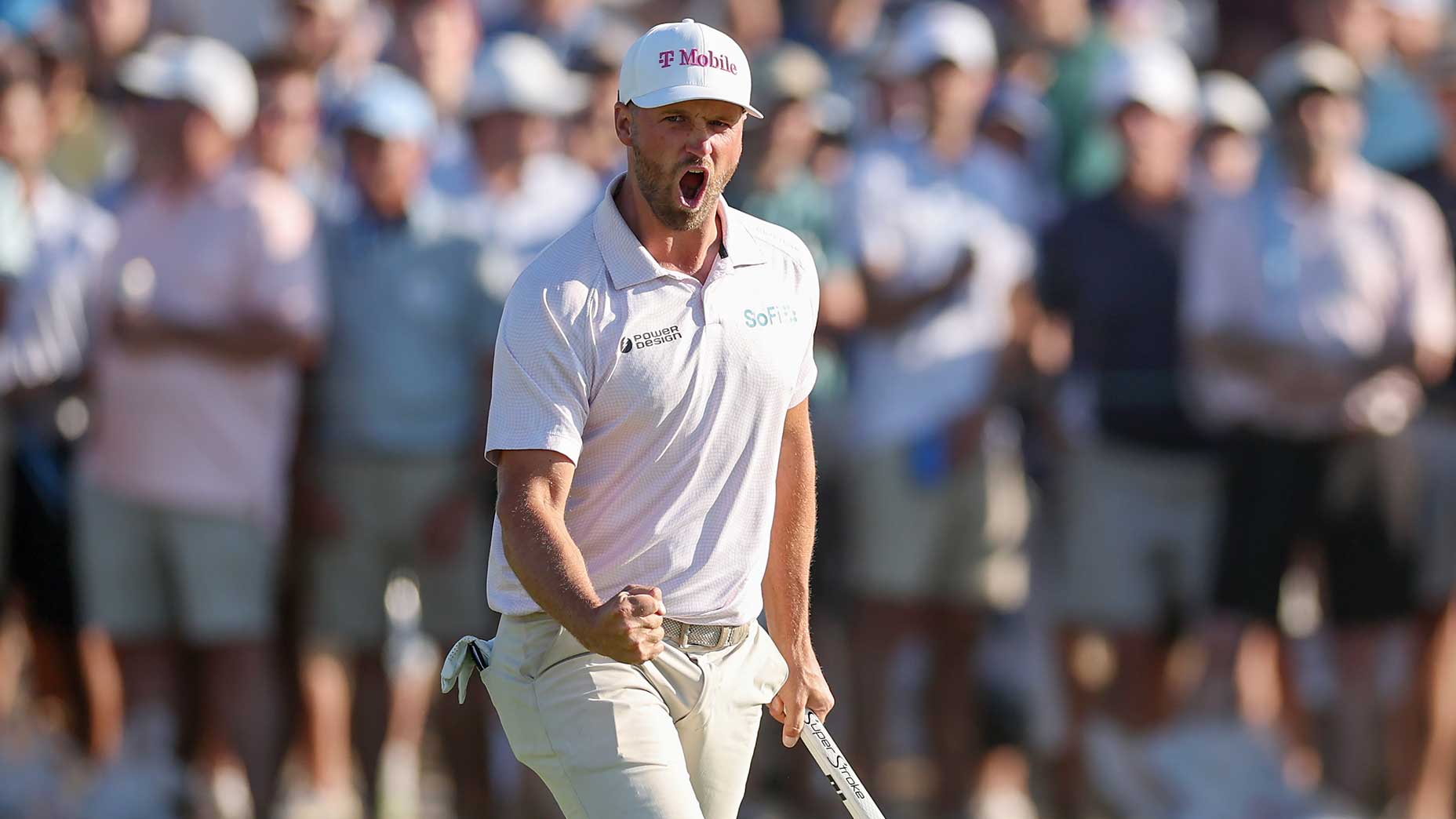 Sam Burns learned US Open fate. Dad's words then bring him to tears