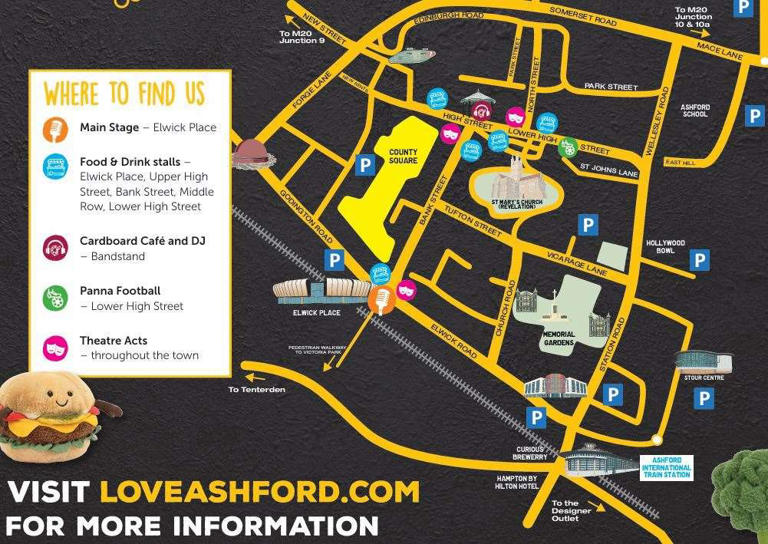 Ashford Food & Drink Festival to return to town centre this weekend ...