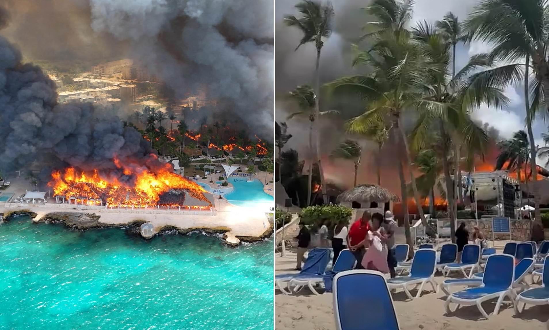 Briton tells of horror after fire ravaged resort - killing one woman ...