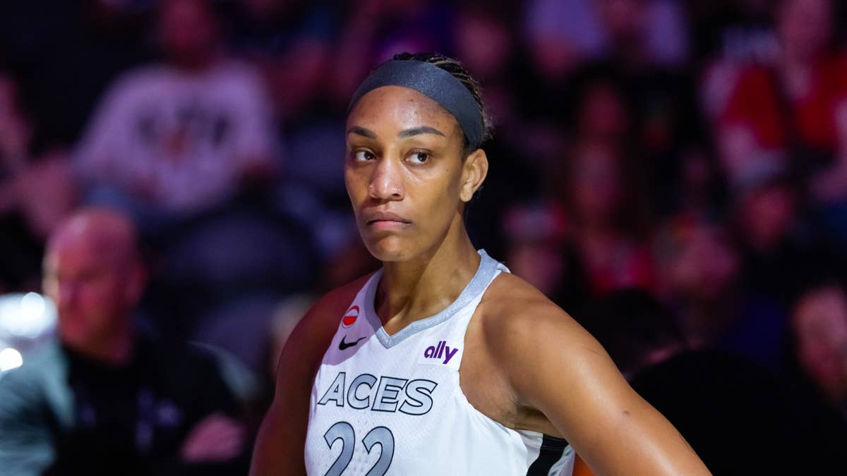 WNBA to fine A'ja Wilson $500 after Las Vegas Aces-Golden State ...