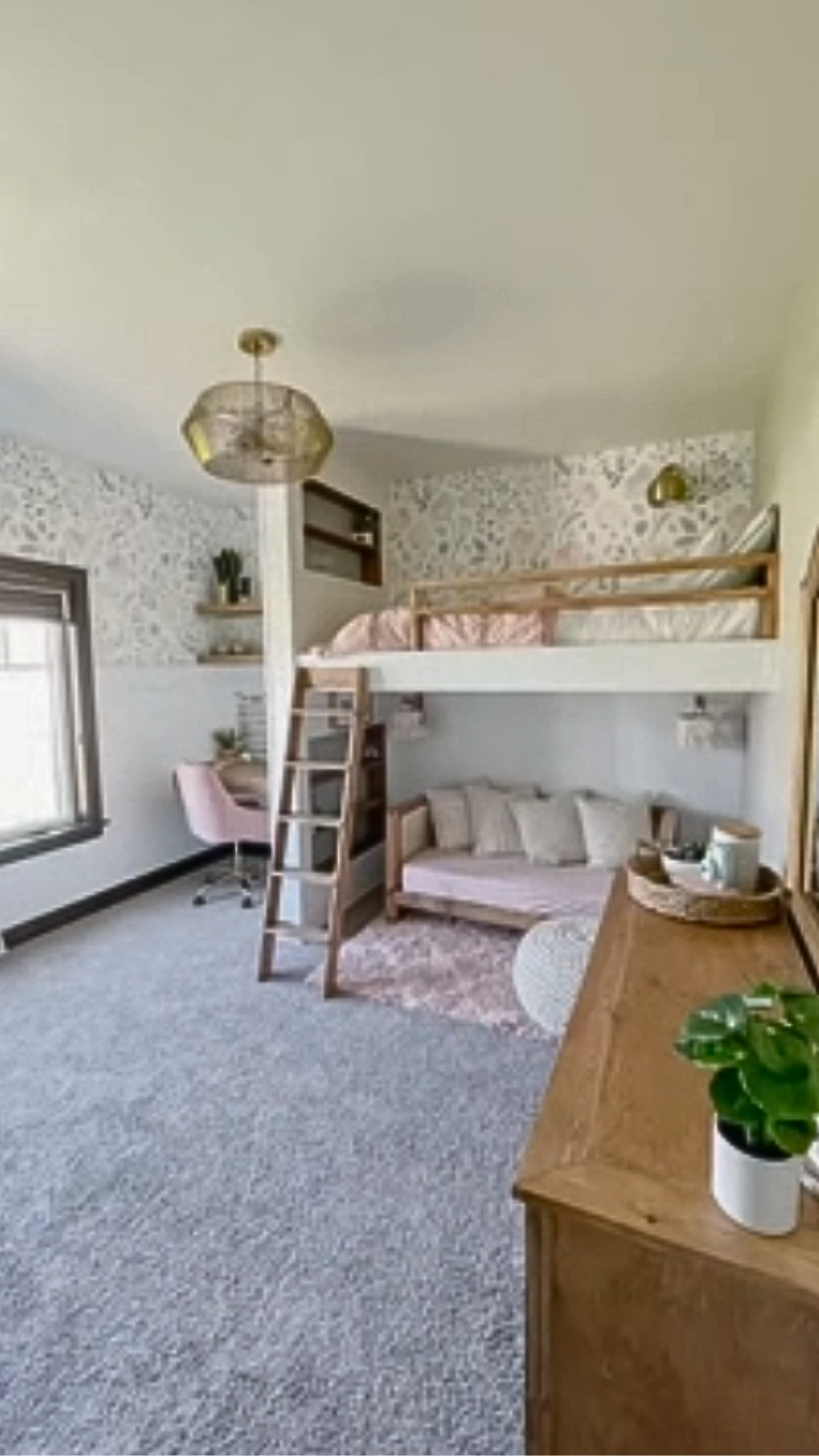 Inside a stunning loft bedroom modern makeover