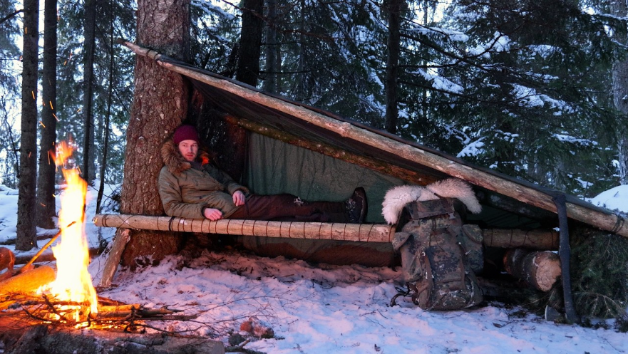 A journey through freezing weather and simple comfort