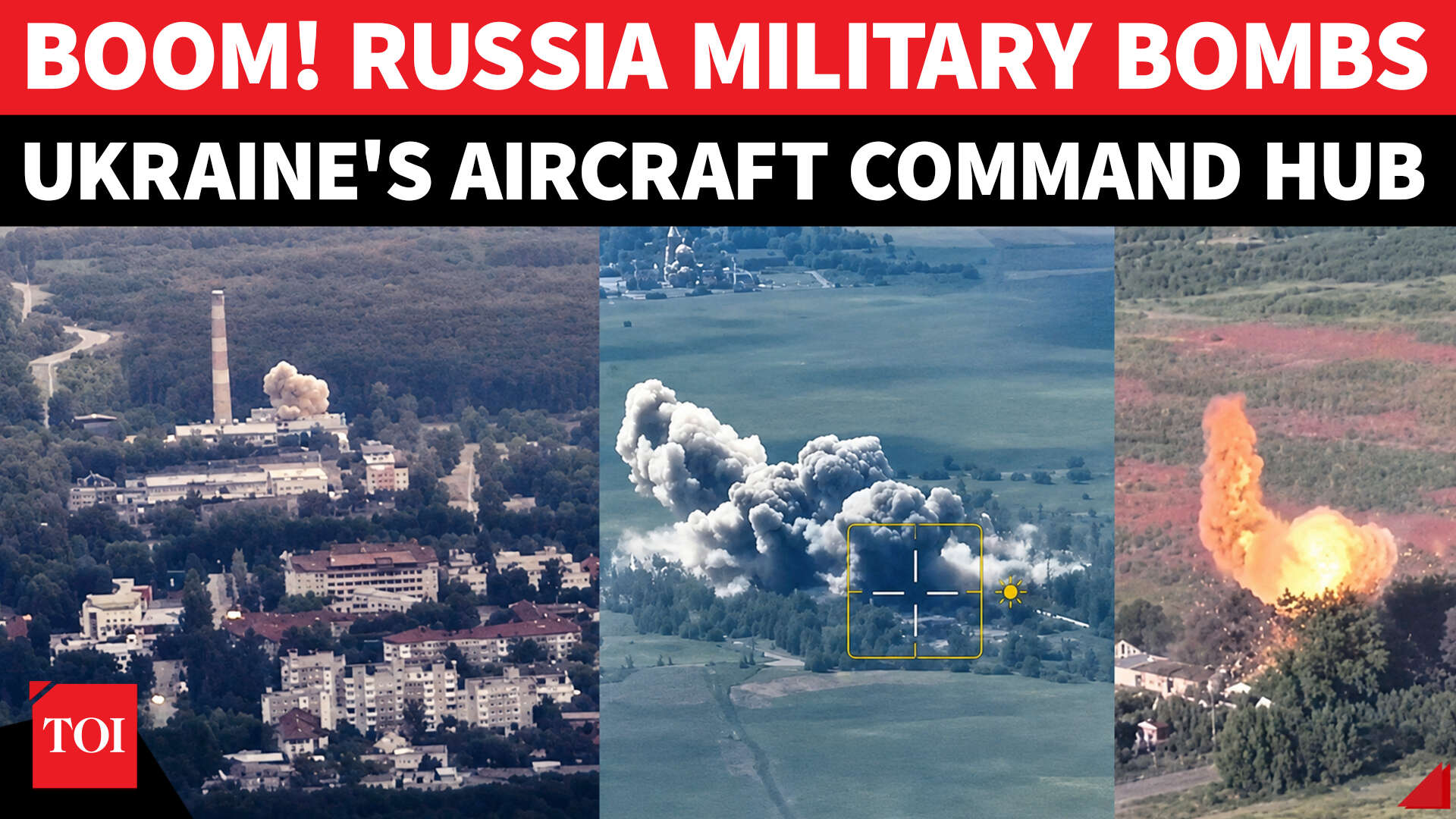 Russia obliterates Ukrainian drone hub in deadly strikes; FAB-500 bombs ...