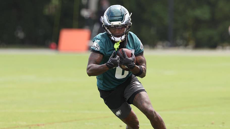 How the Eagles depth chart stacks up at wide receiver: Battle wide open ...