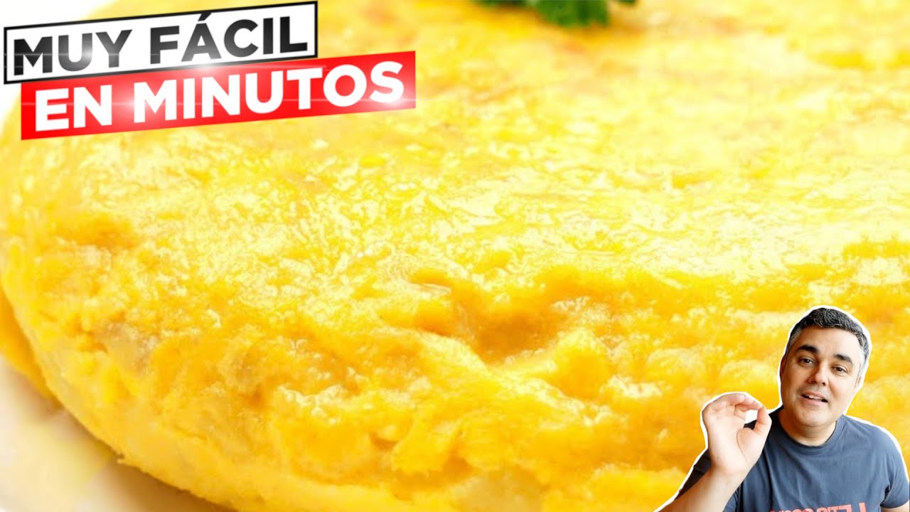 Tortilla de patata al microondas fácil, ligera y deliciosa
